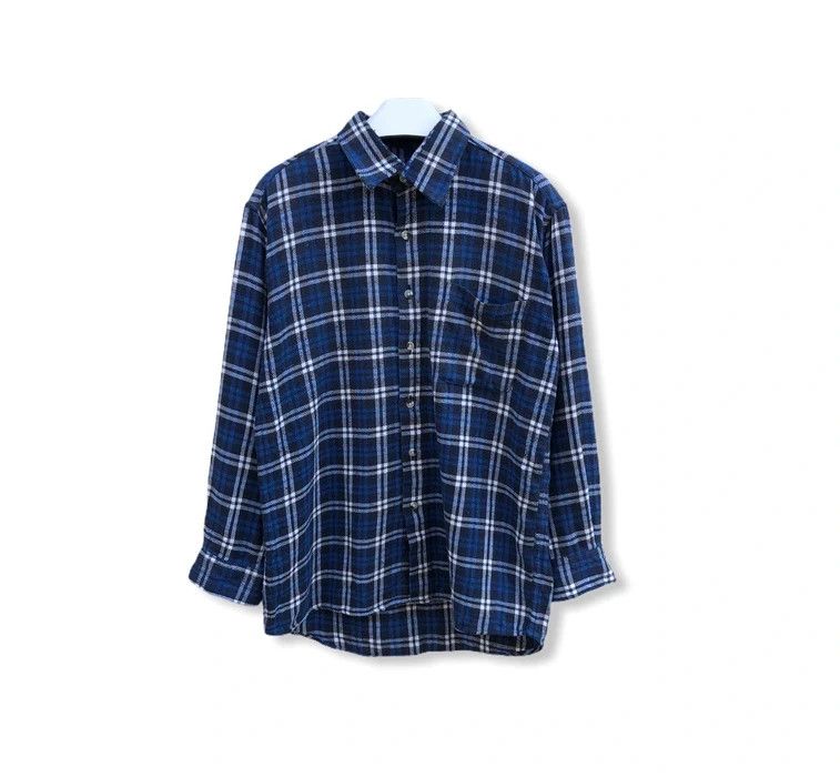 Flannel × Streetwear × Vintage Vintage imperial wear plaid tartan ...