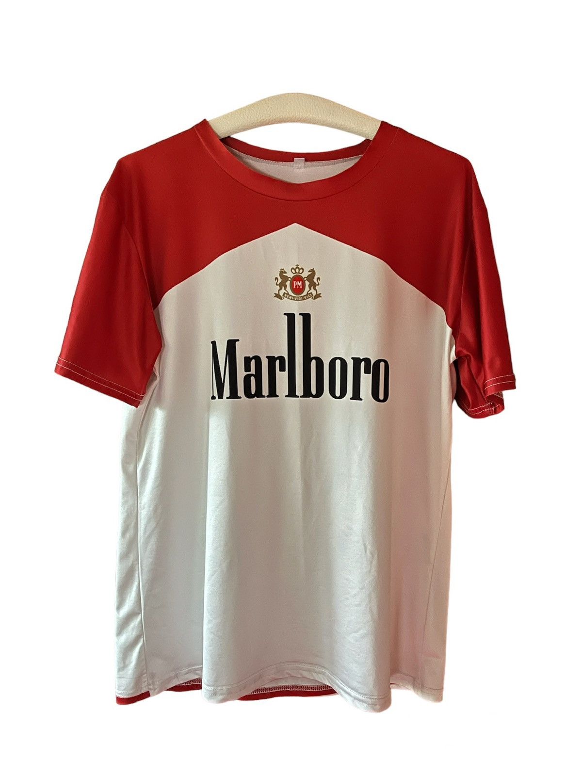 Marlboro × Vintage Rare Marlboro Jersey Tee | Grailed