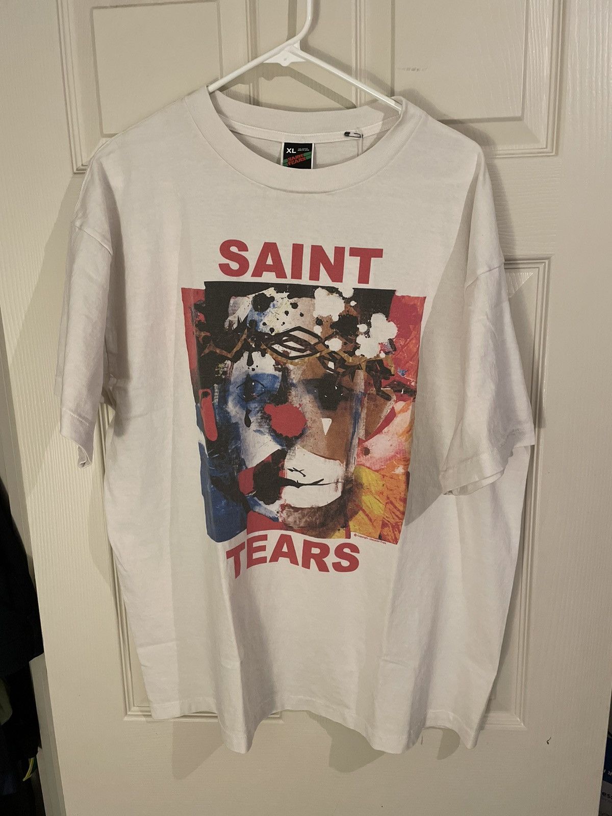 DENIM TEARS Saint Tears clown t shirt | Grailed