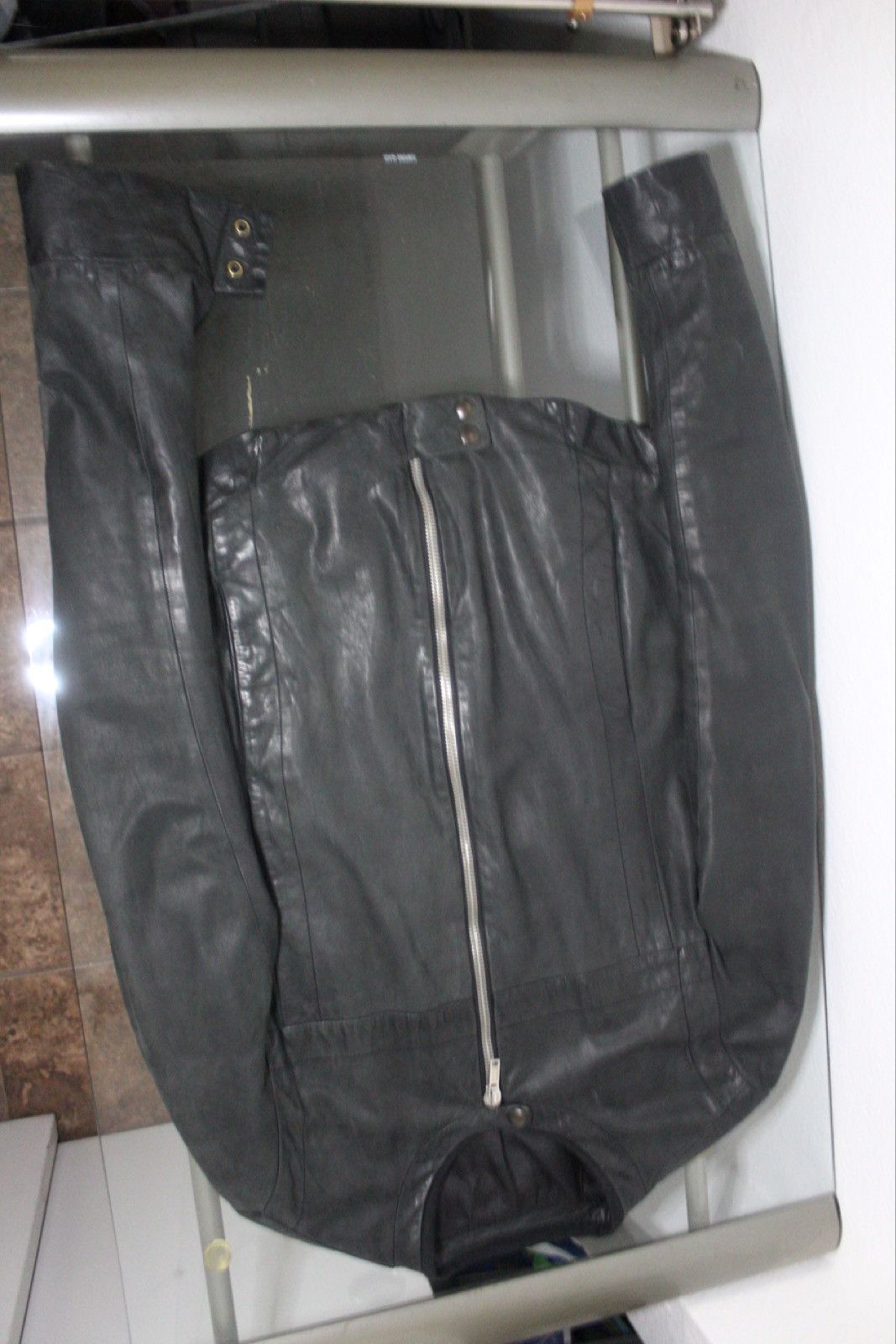 Rick Owens Rick Owens FW 06 Dustulator Rider Leather Jacket | Grailed