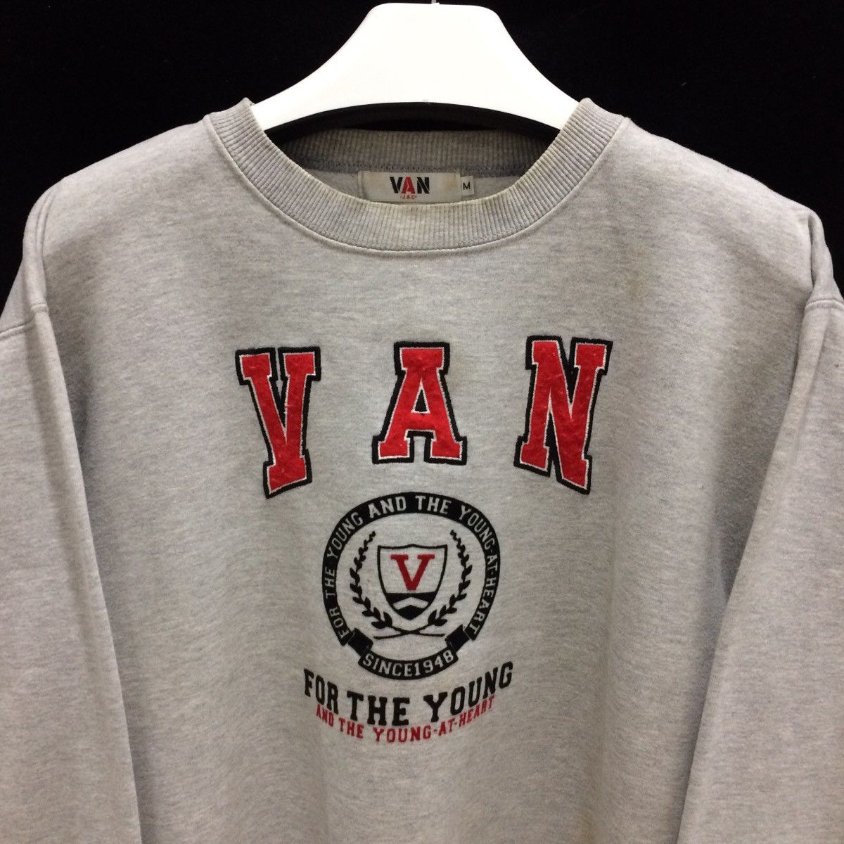 Vintage Vintage Van Jac Big Logo Sweatshirt | Grailed
