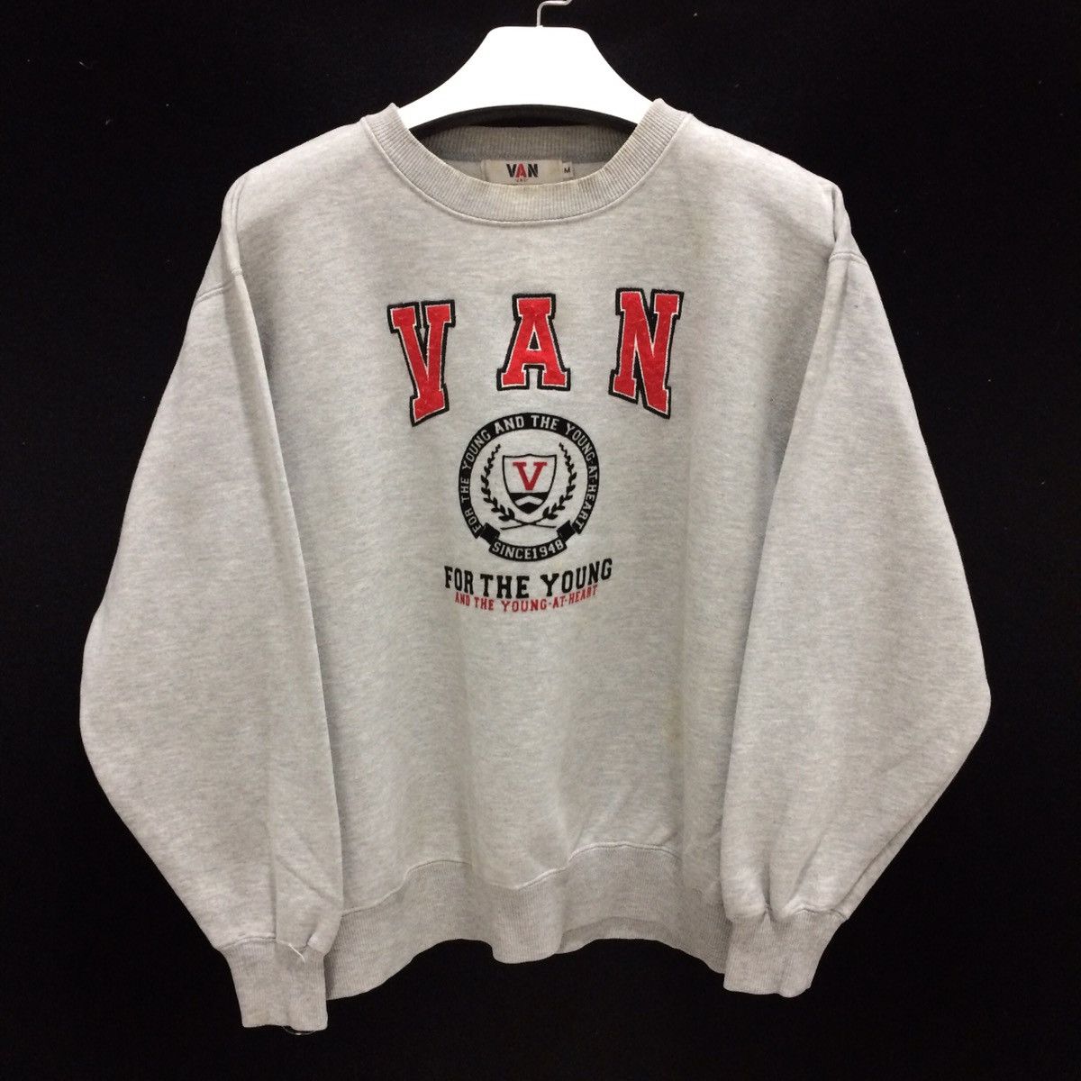 Vintage Vintage Van Jac Big Logo Sweatshirt | Grailed