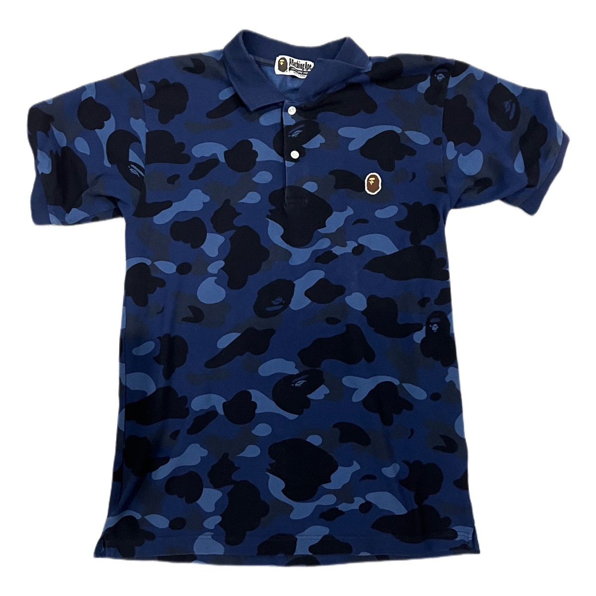 Bape Bape Color Camo One Point Polo | Grailed