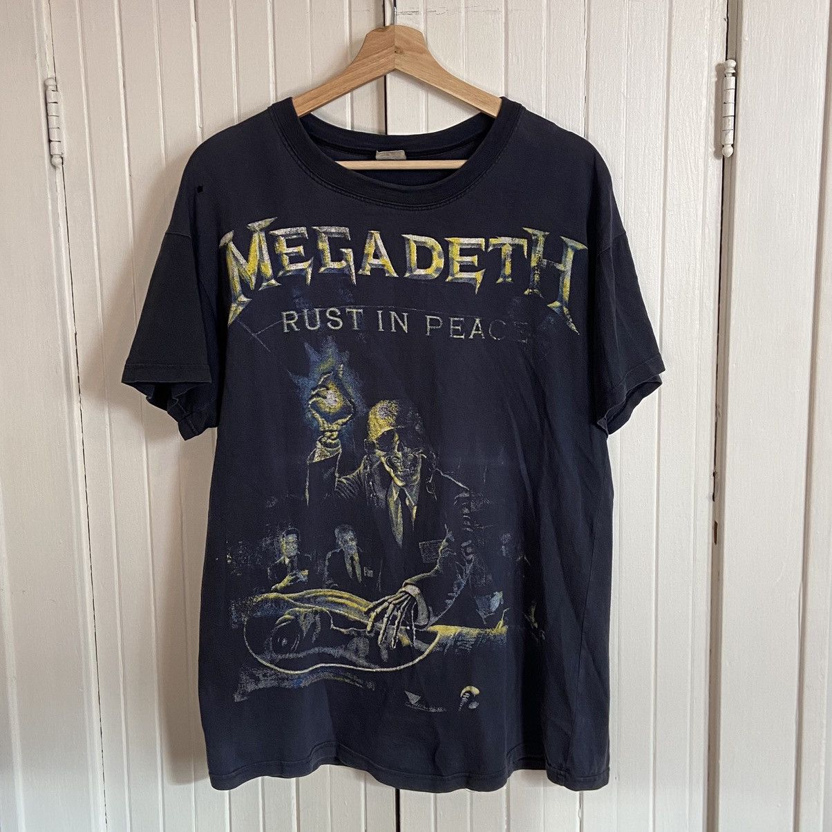 Megadeth × Vintage 90s Rust In Peace Shirt | Grailed