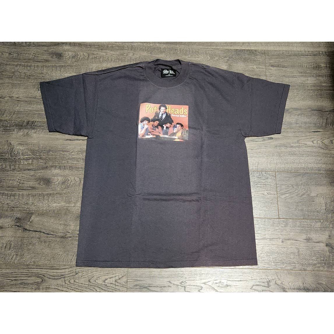 Vintage Vintage 90s Deadstock Serial Killer Pot Heads T Shirt | Grailed
