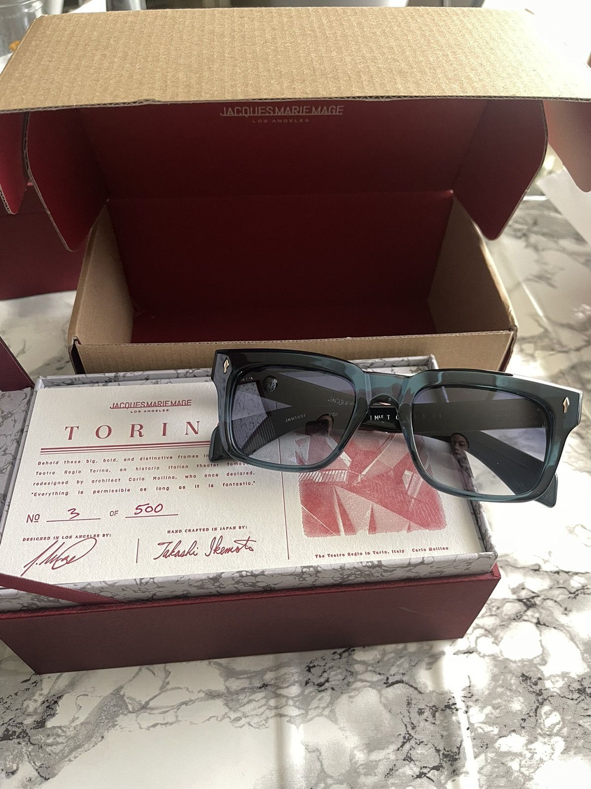 Jacques Marie Mage Jacques Marie mage Torino indigo | Grailed