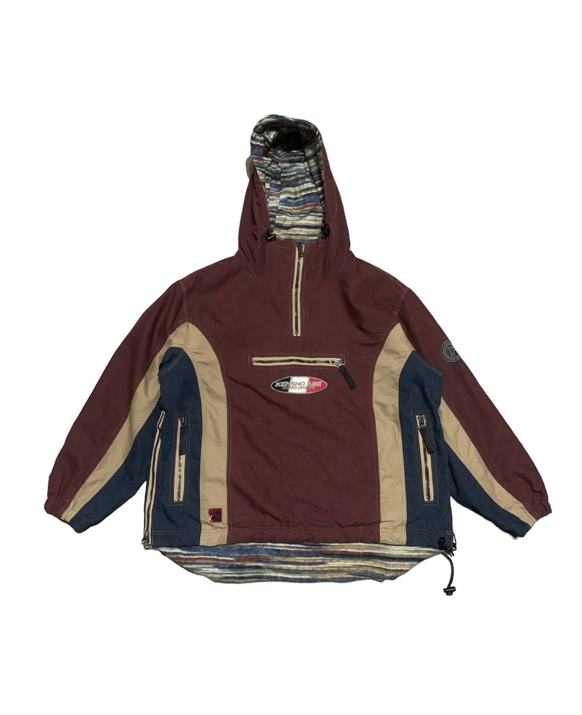 Japanese Brand × Kensho Abe × Vintage 💥RARE💥Vintage Kensho Abe Sport Homme Reversible Jacket ...