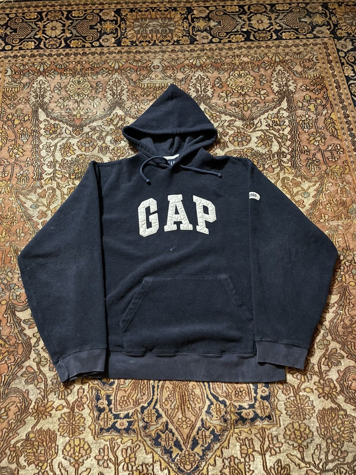 Gap × Streetwear × Vintage Vintage gap fleece hoodie 90s | Grailed