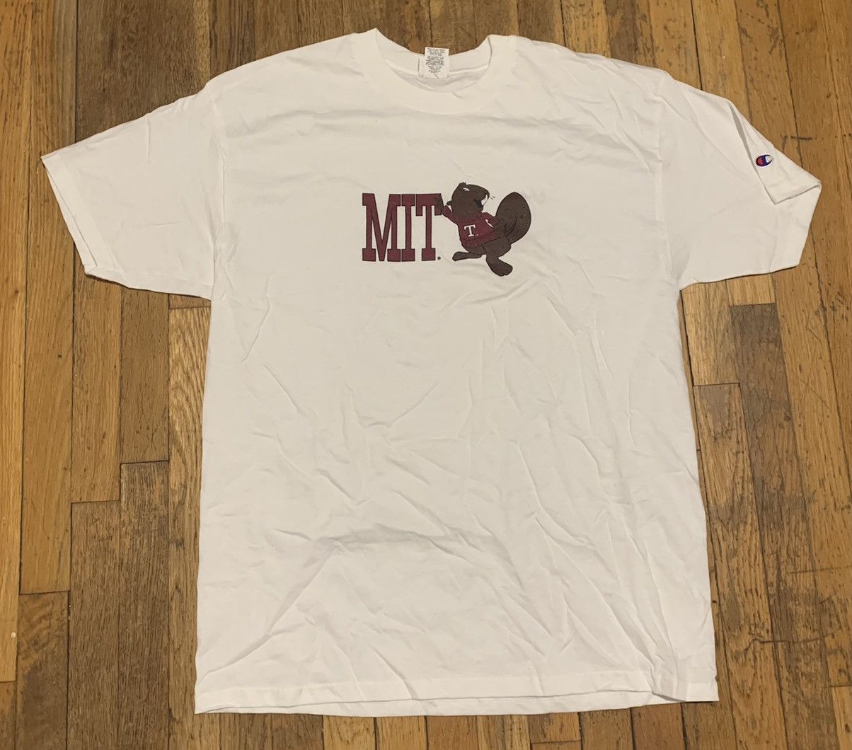 Collegiate × Streetwear × Vintage Vintage Champion MIT Tech T Shirt ...