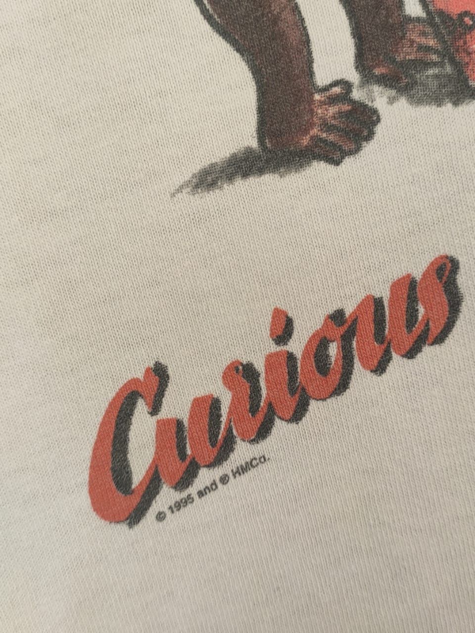 Cartoon Network 90s Vintage Curious George Cartoon T | Grailed