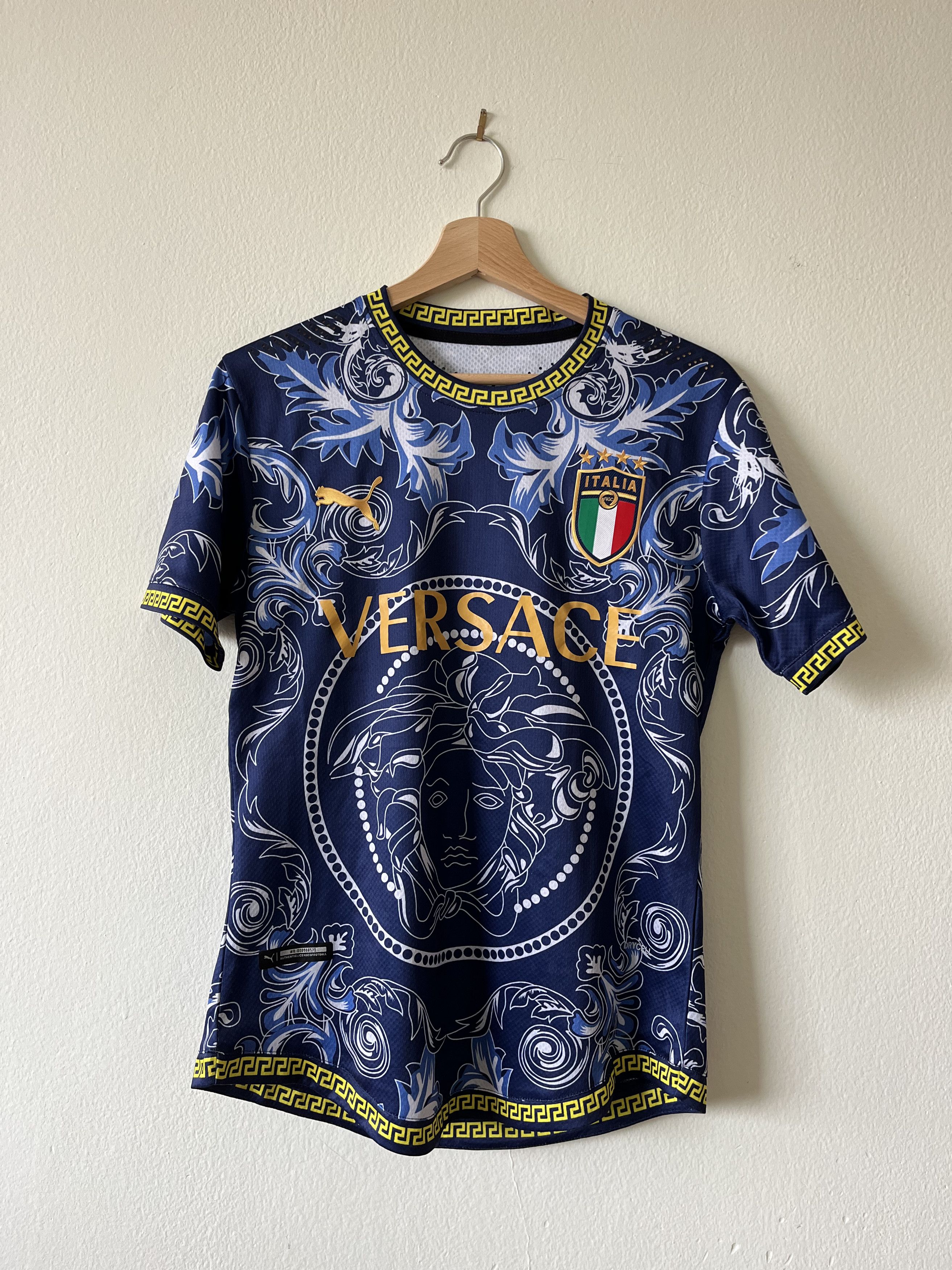 Puma × Versace Custom Puma Versace jersey S | Grailed