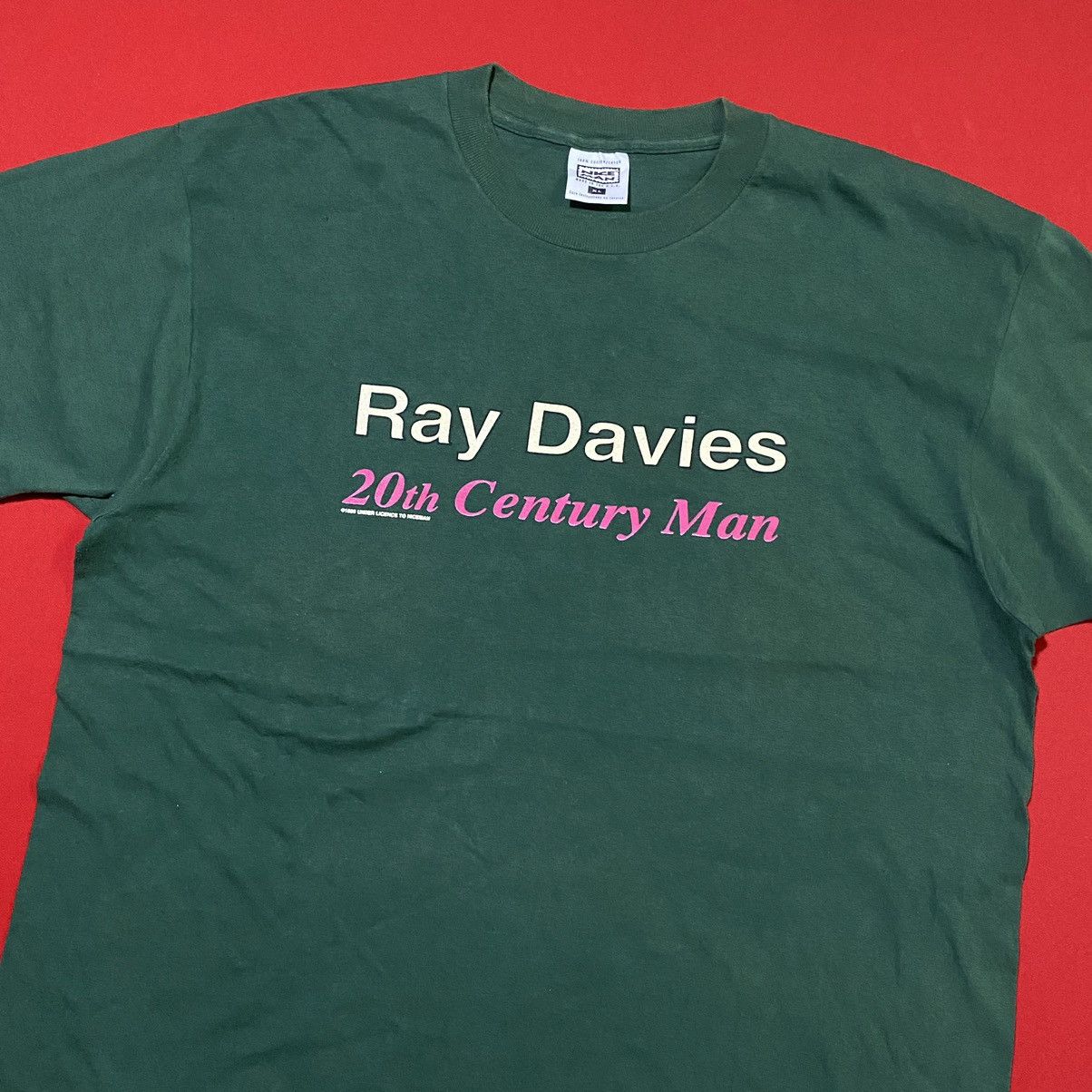 Band Tees × Giant × Vintage Vintage Ray Davies 1995-1996 US tour The ...