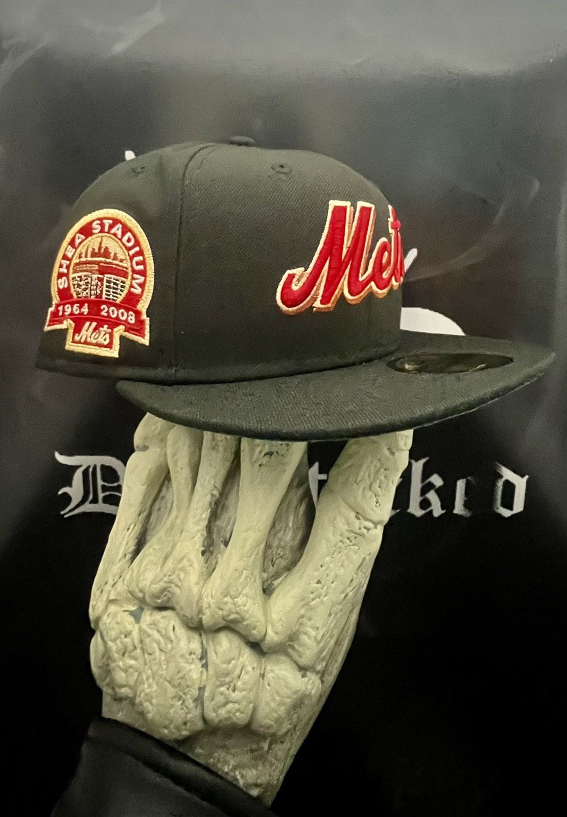 New Era 7 1/2 - Metallica Kill Em All New York Mets Rare Fitted Hat ...