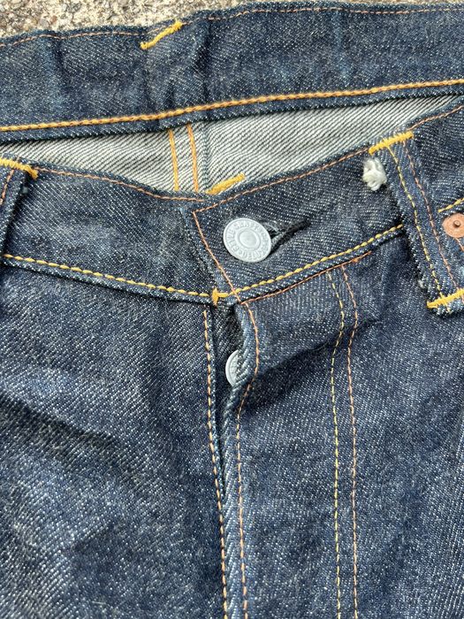 Evisu Evisu Red Daicock Spell Out Made In Japan Denim 33 Size | Grailed