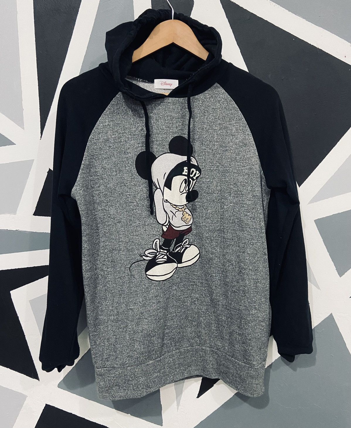 Disney × Mickey Mouse Mickey Mouse Hip Hop Hoodie | Grailed
