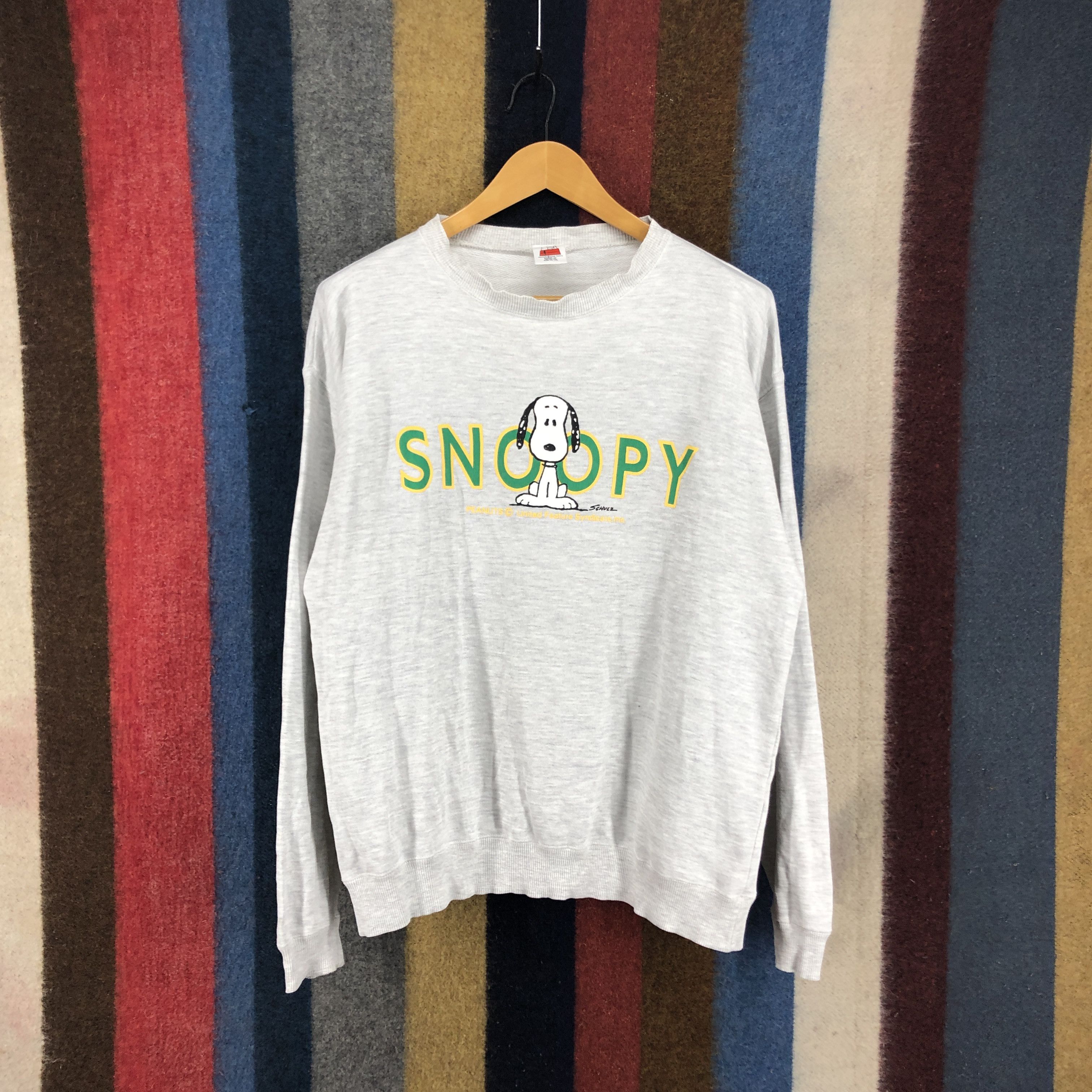 Peanuts SNOOPY by PEANUTS Crew Neck Sweatshirt #0493/U | Grailed