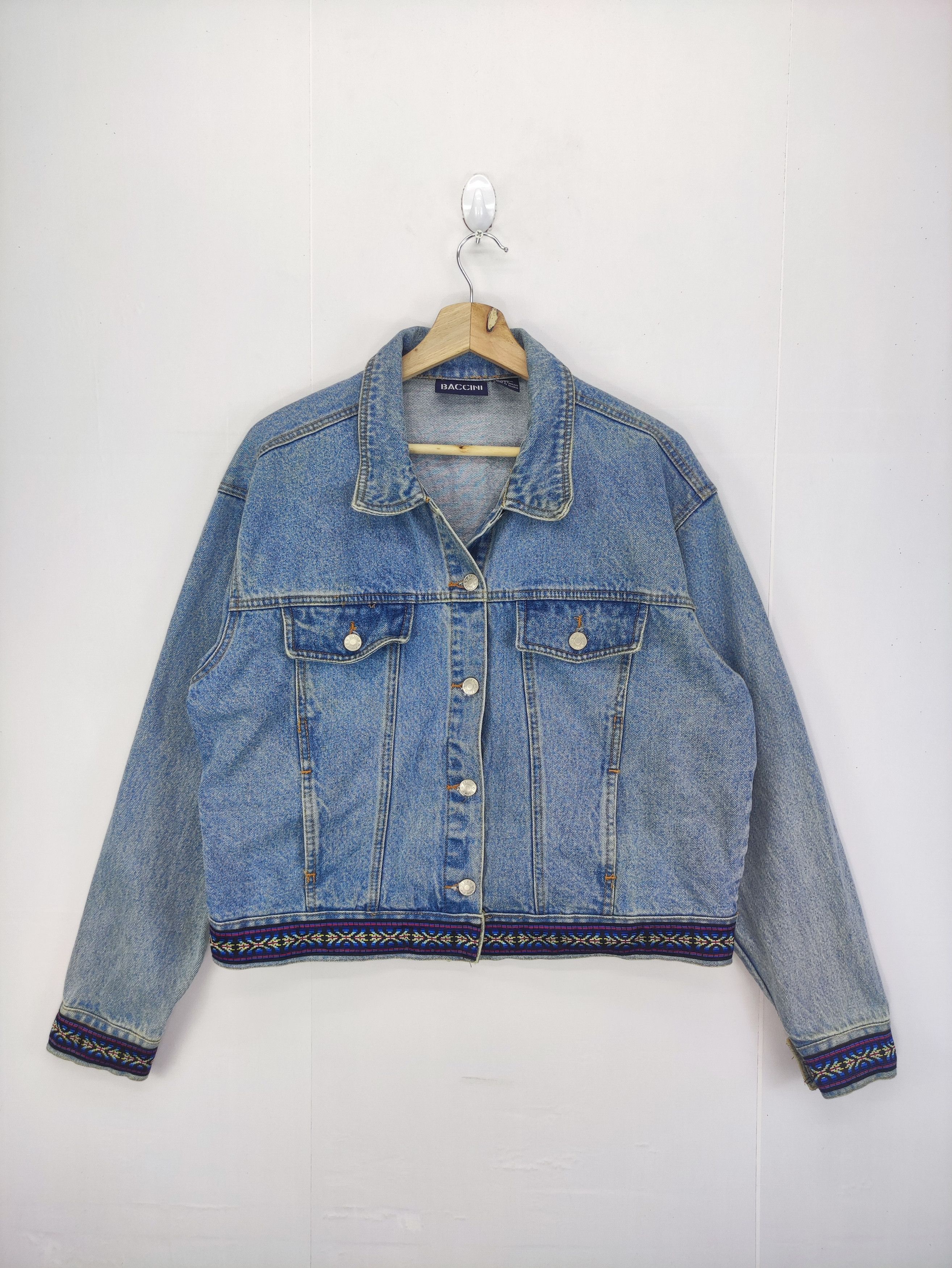 Denim Jacket × Streetwear × Vintage Vintage Baccini Denim Jacket | Grailed