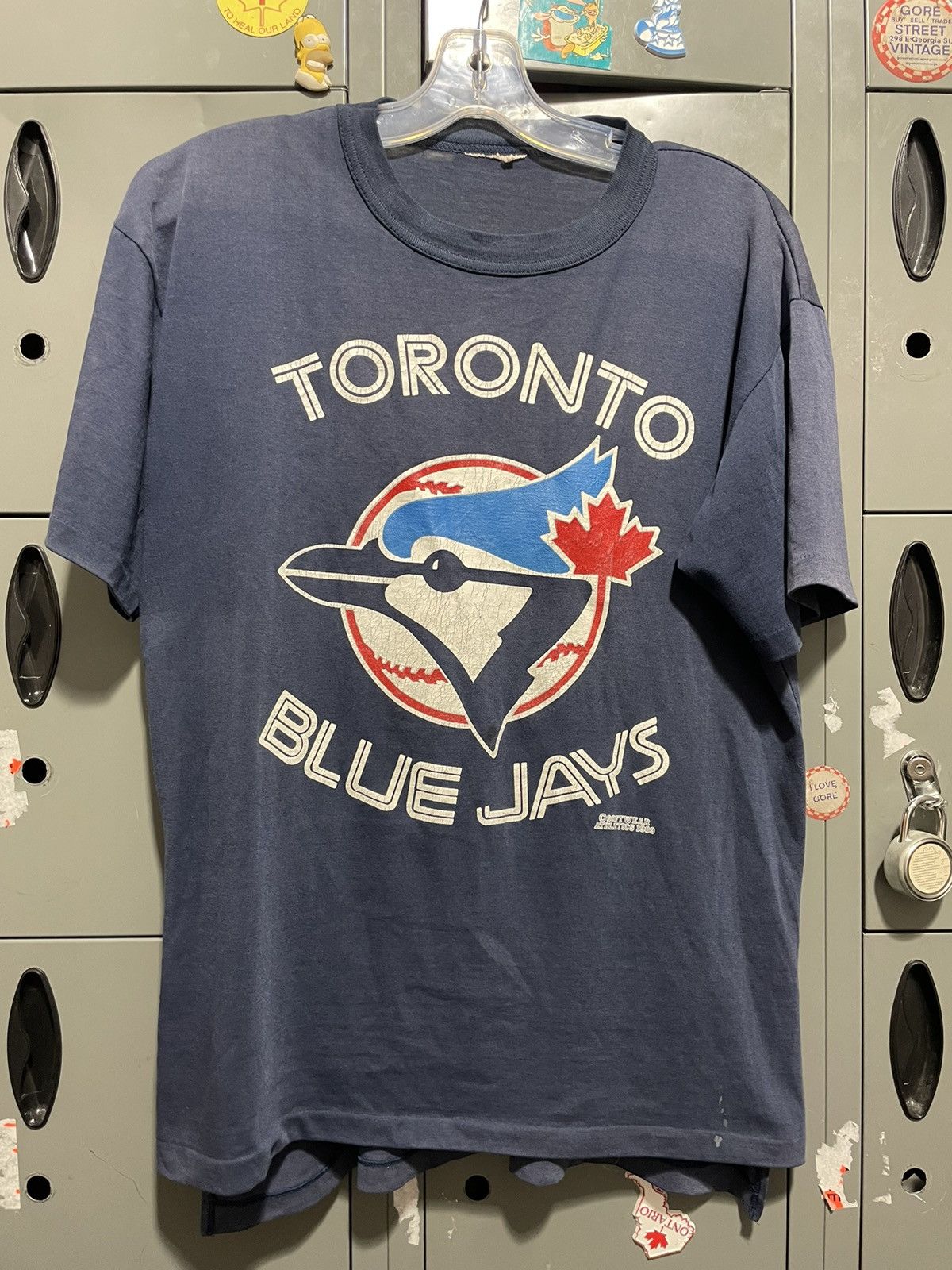 Vintage 1989 Toronto Blue Jays Classic Logo tee 80s | Grailed