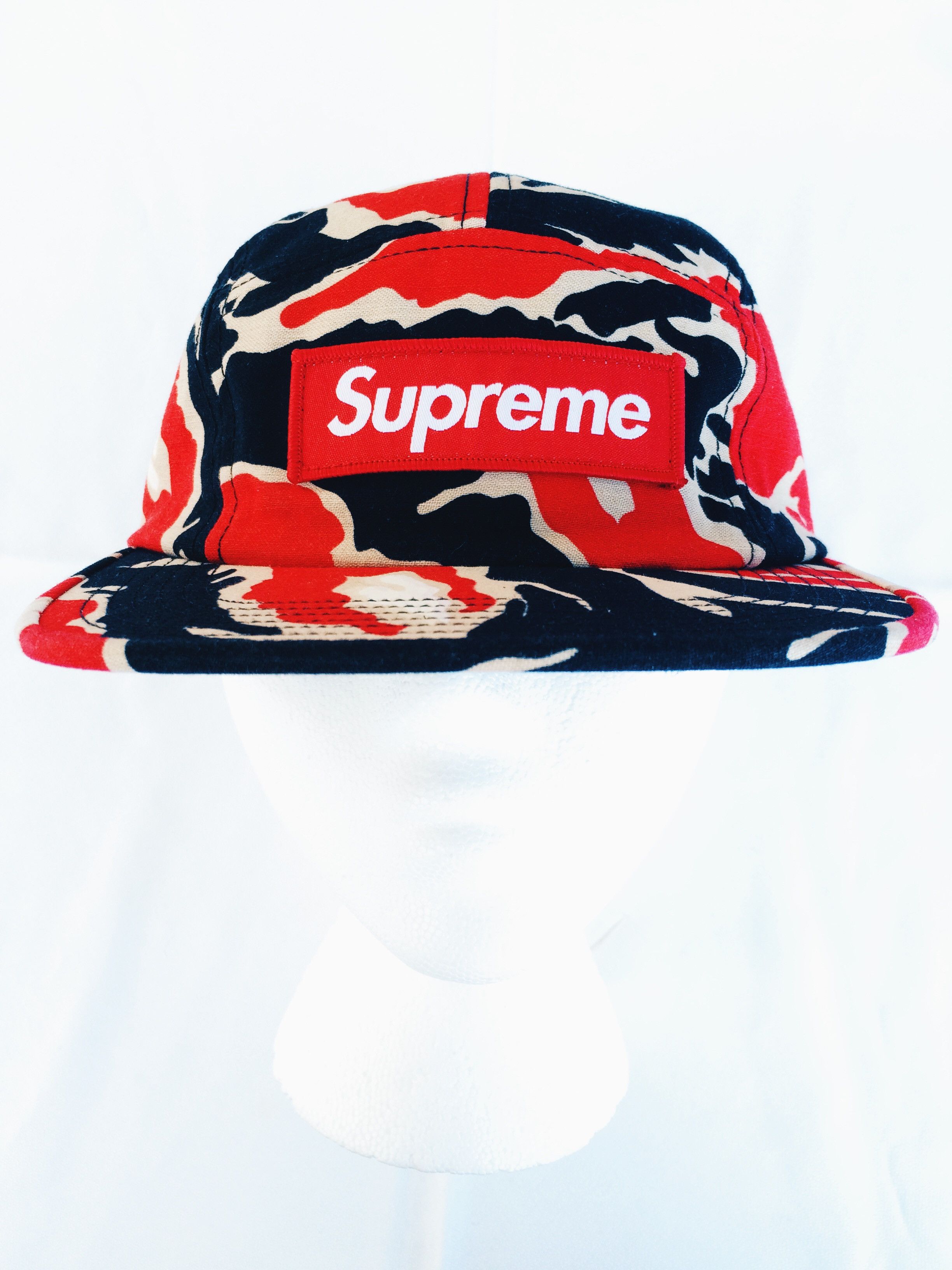 Supreme SS16 TIGER CAMO CAMP CAP | Grailed