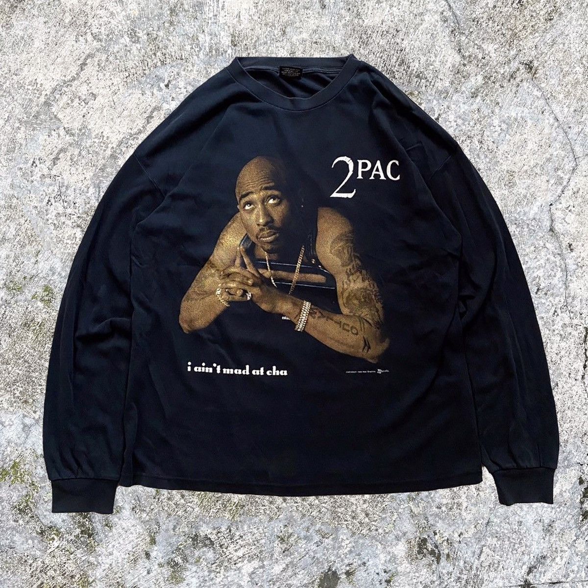Death Row Records × Rap Tees × Vintage ©1998 2pac Tupac Shakur “I aint ...