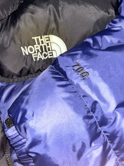 The North Face tnf centered back logo 700 nuptse puffer jacket | Grailed