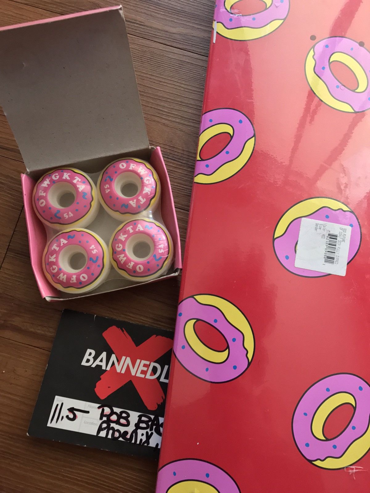 Odd Future 2013 Fully Dipped Donut Deck And Wheels | Grailed