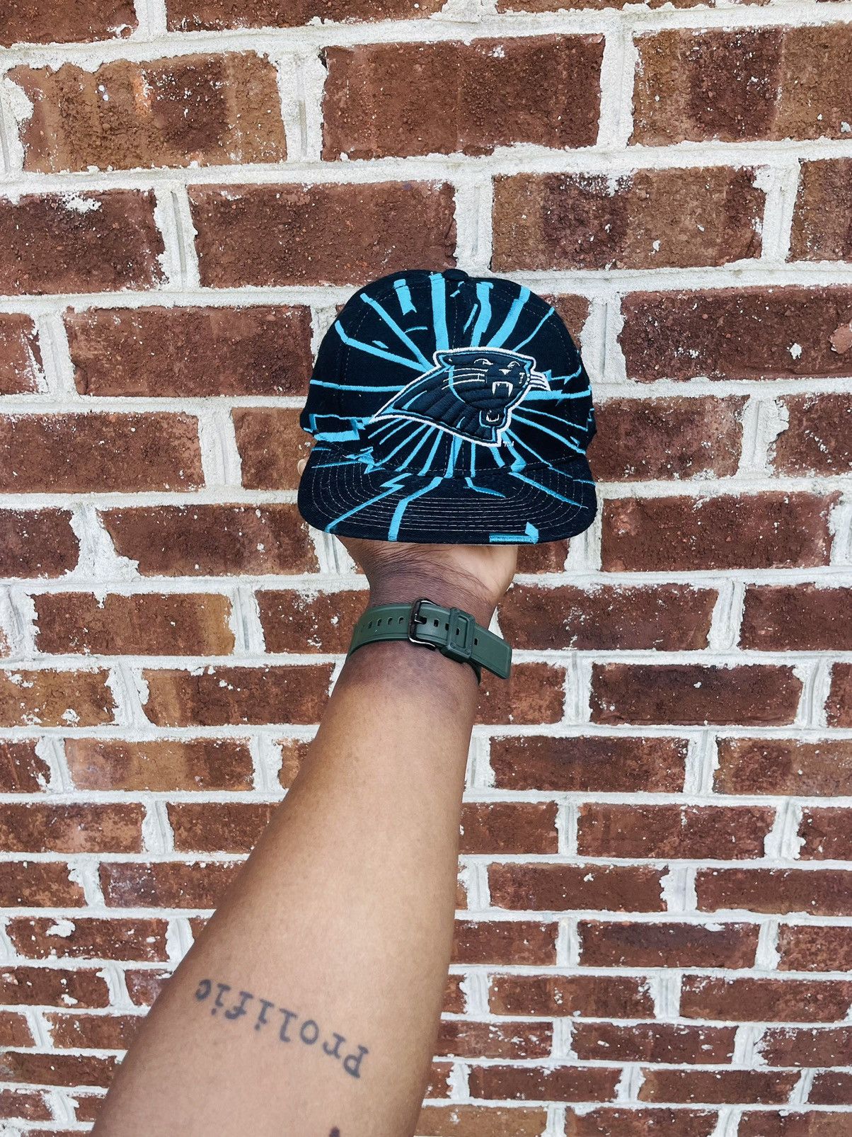 Vintage Vintage Carolina Panthers 90’s Collision Shattered Starter ...