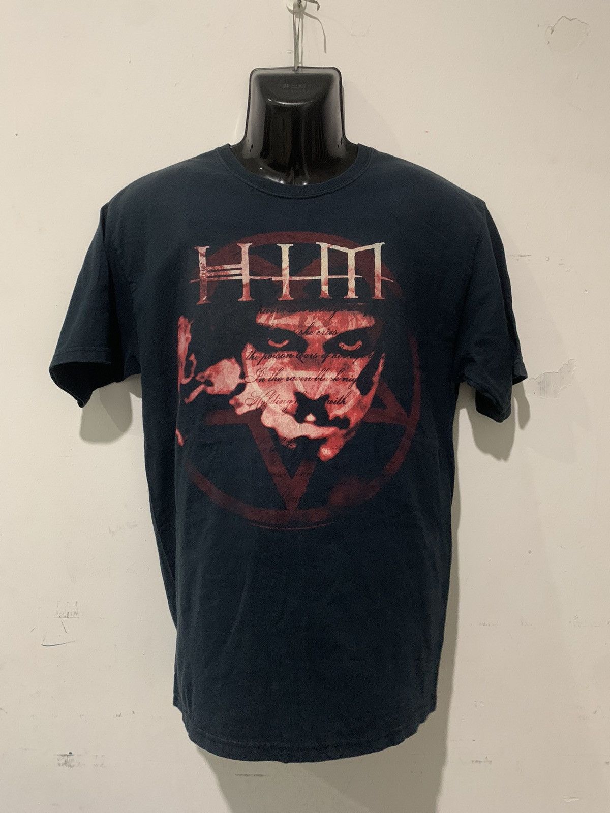 Vintage Vintage Him Ville Vallo Bam Margera band shirt | Grailed