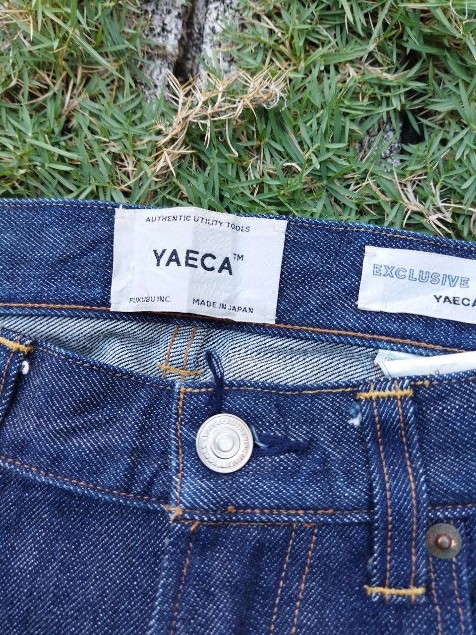 Yaeca Vintage Japanese Yaeca Exclusive Fabrics Jeans | Grailed