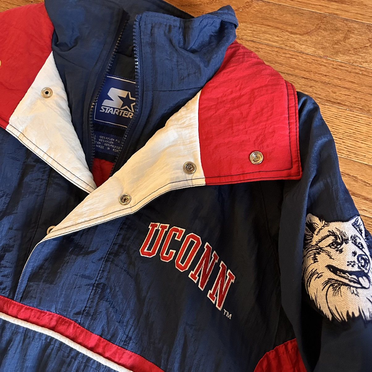 NCAA × Starter × Vintage Vintage Starter UConn Huskies Jacket | Grailed