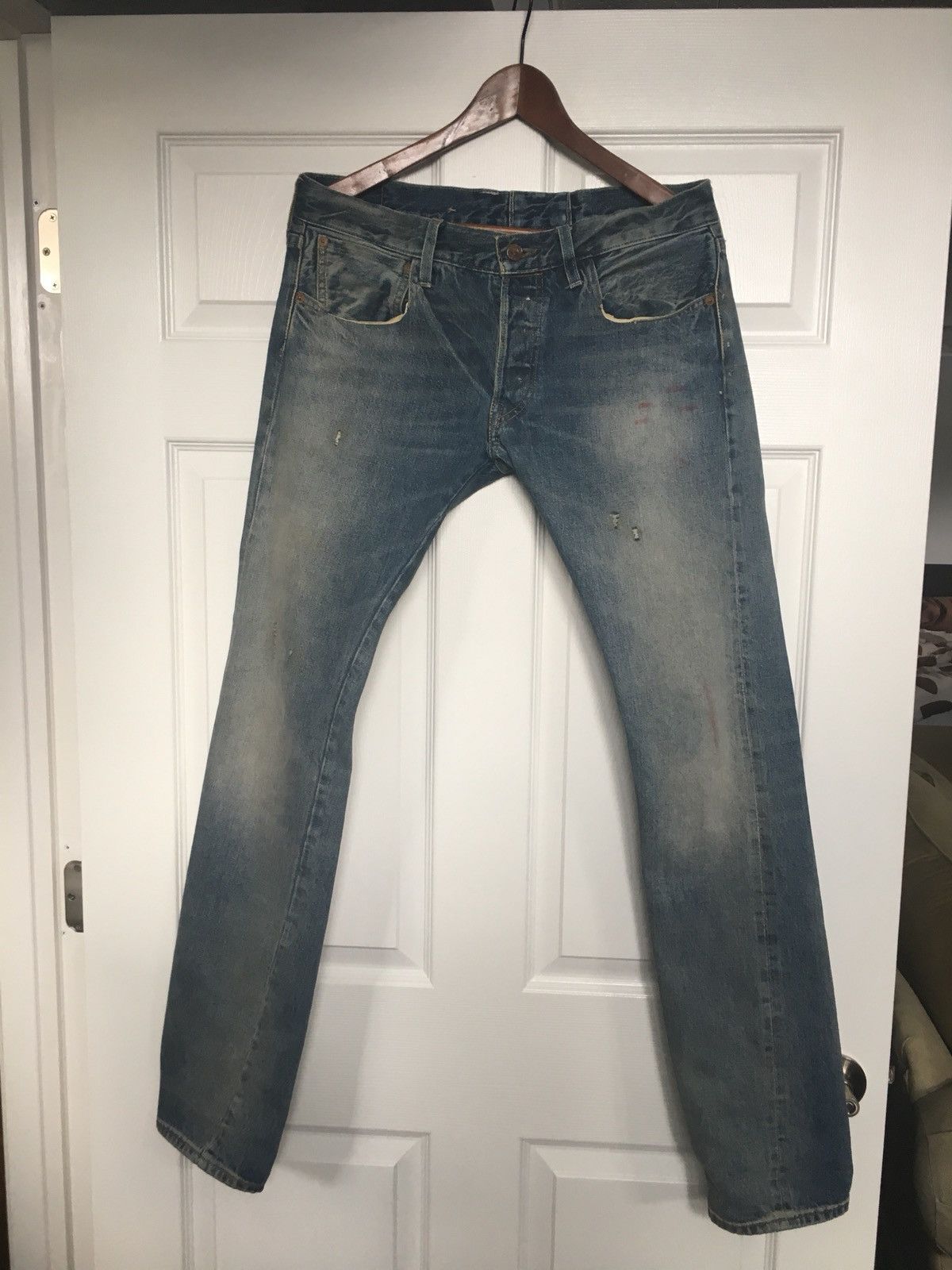 Custom × Levi's Japanese Levi’s Selvedge Custom 501 Denim Cut | Grailed