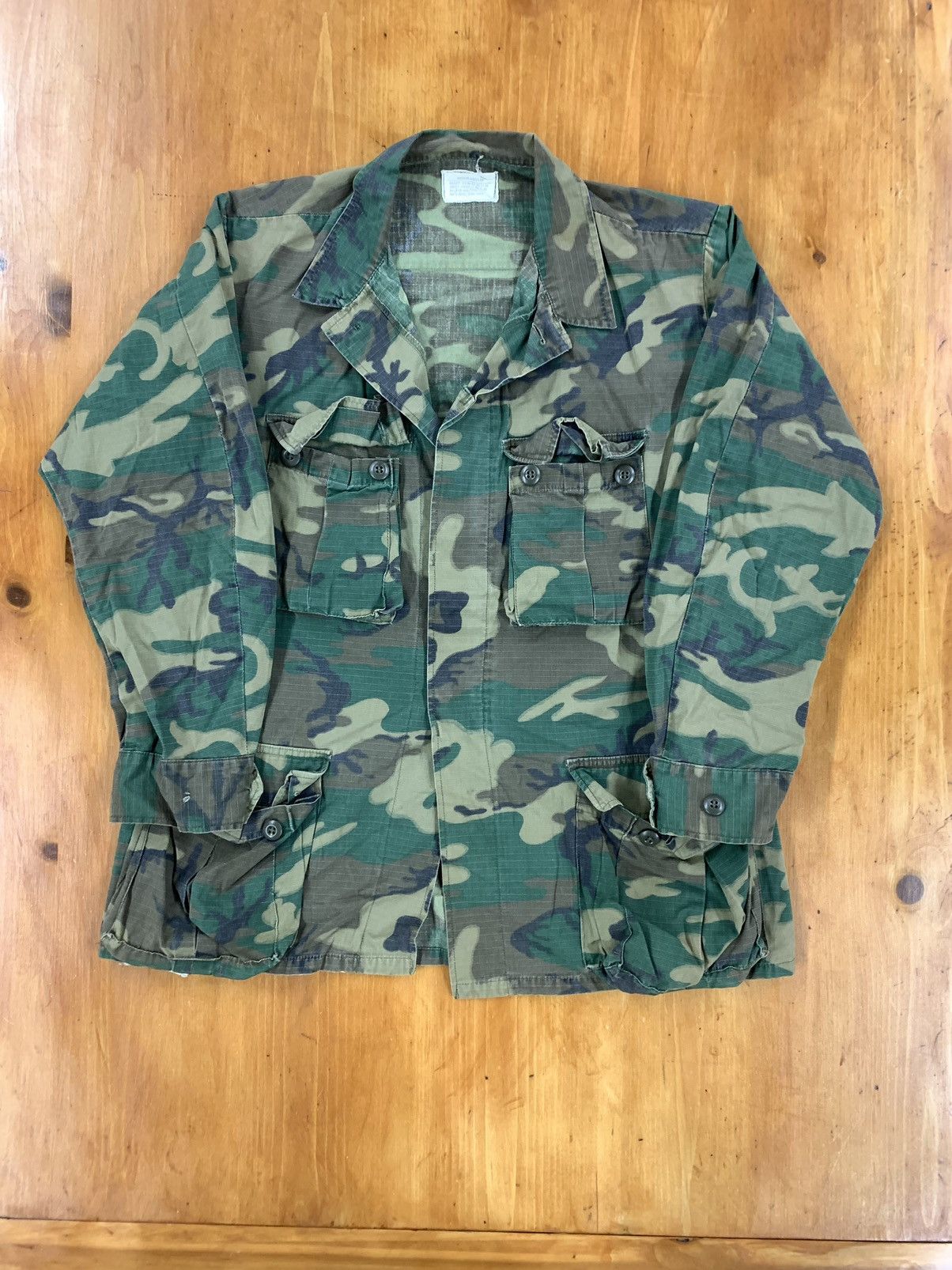 Vintage Vintage Military 1970s Ripstop ERDL Jacket | Grailed