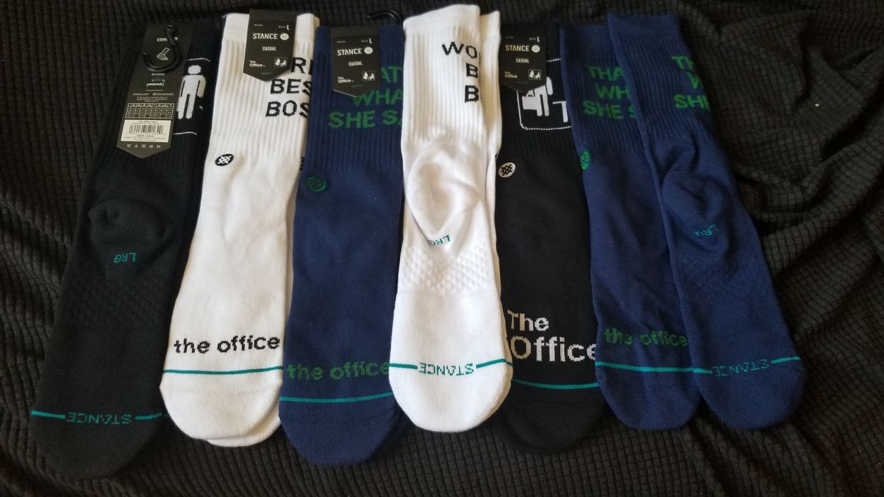 Stance Socks The Office TV Show (3 colors/6 pairs) Stance Sock ...