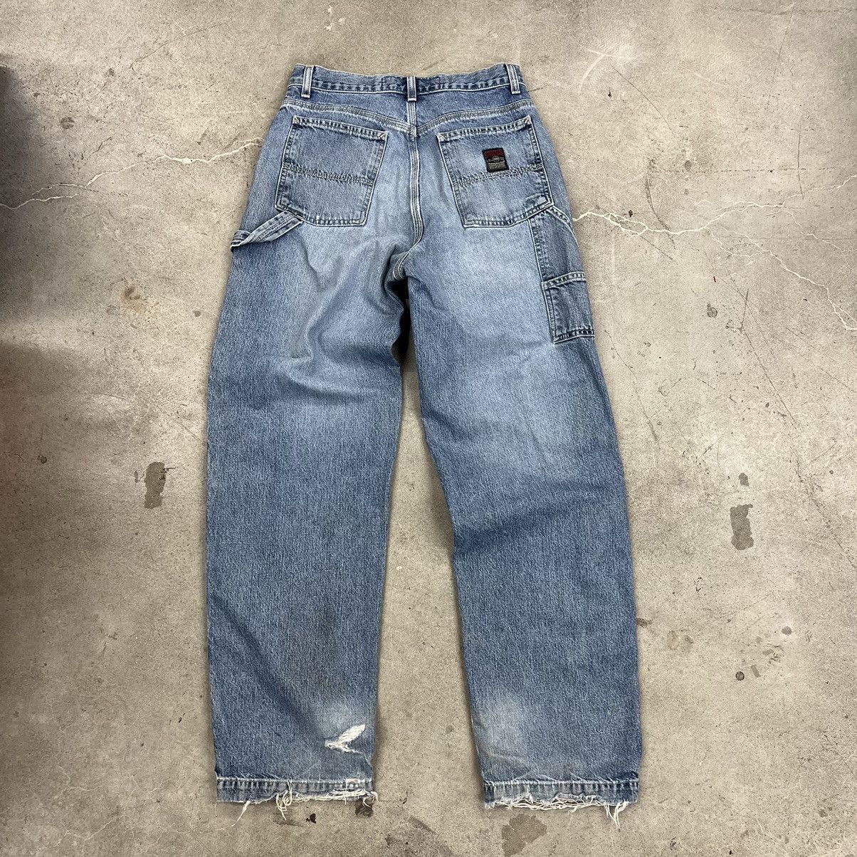 Vintage Structure loose Carpenter jeans workwear pants faded | Grailed