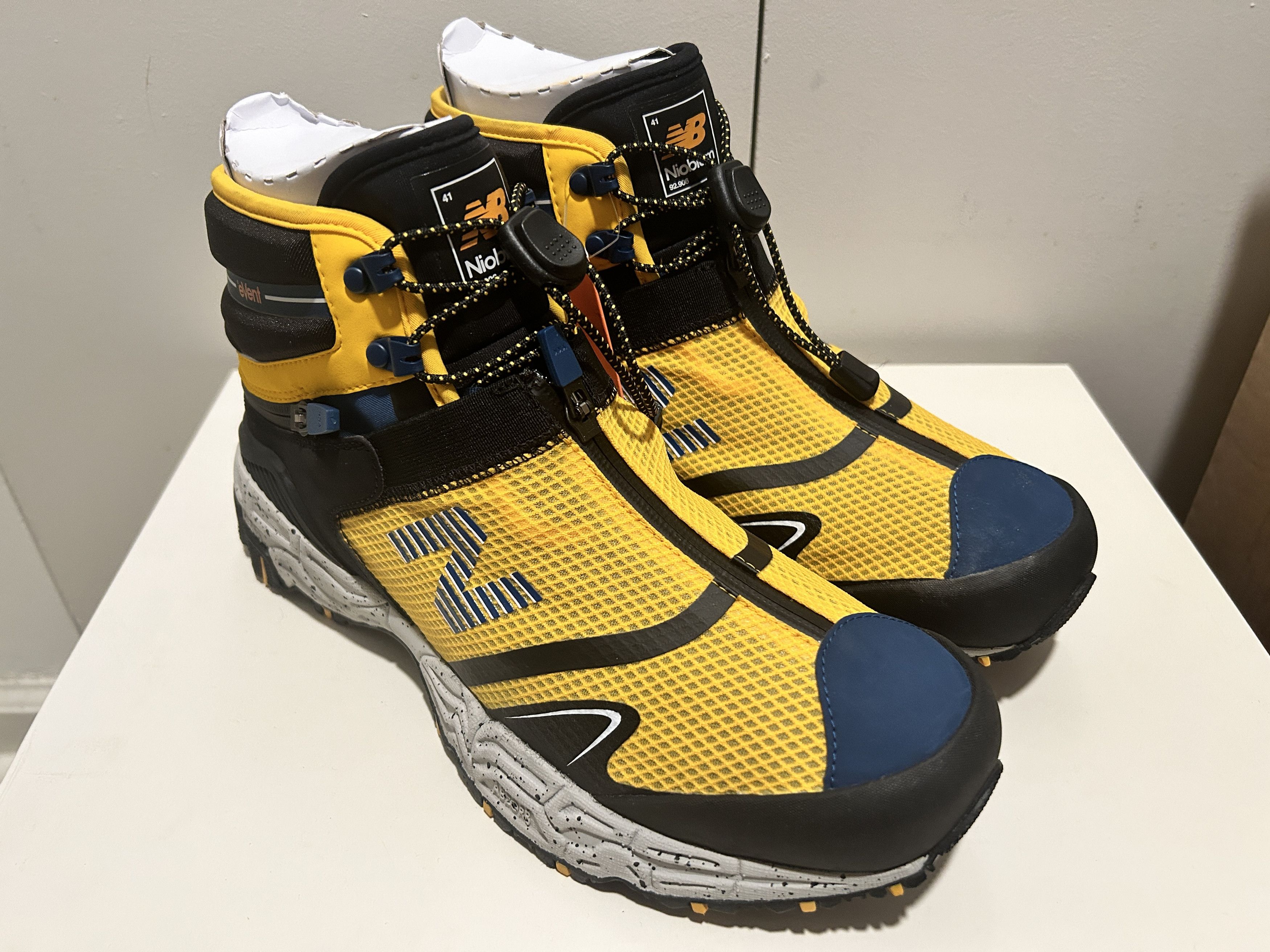 New Balance × Snow Peak Tokyo Design Studio “NIOBIUM CONCEPT” Snow Peak yellow | Grailed