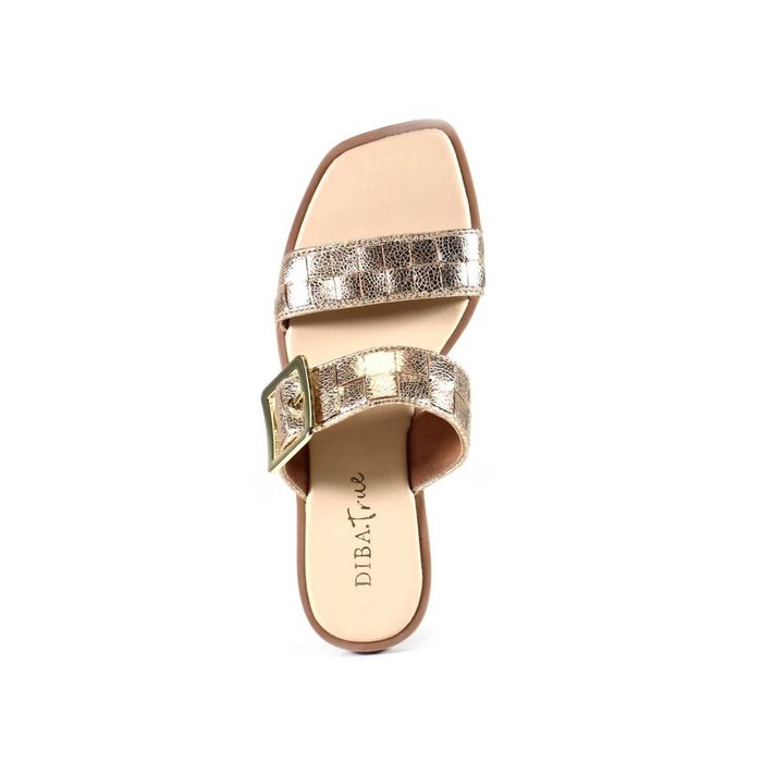 Diba True Ja Karta Sandal In Gold | Grailed