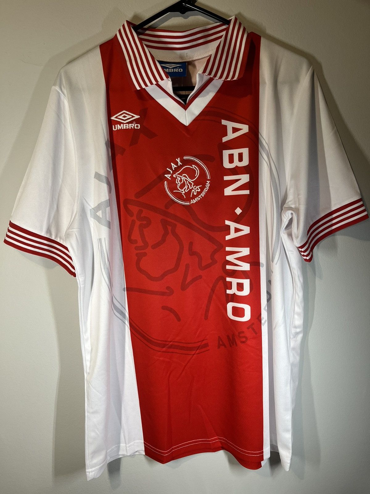 Vintage Ajax 1995-1996 Home Vintage Jersey. Litmanen #10 Retro Kit ...