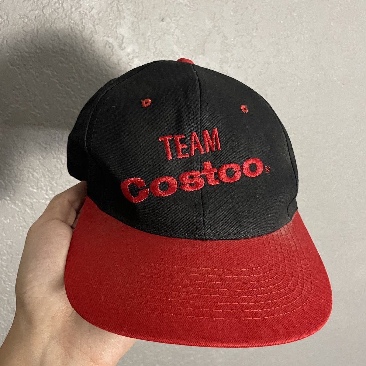 Hype × Streetwear × Vintage Team Costco 1990s SnapBack Hat | Grailed