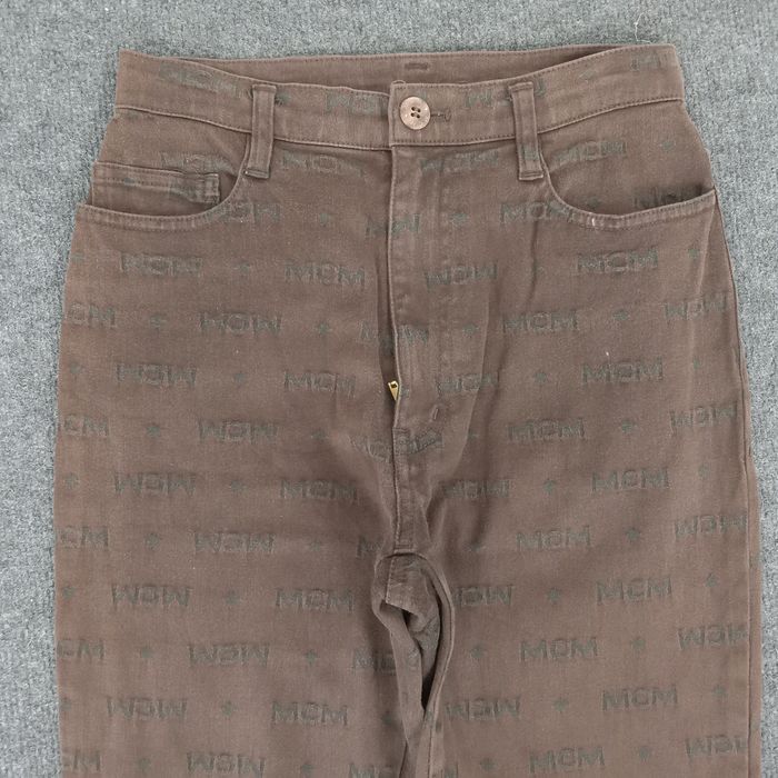 Vintage MCM Monogram Design Trousers Pants | Grailed