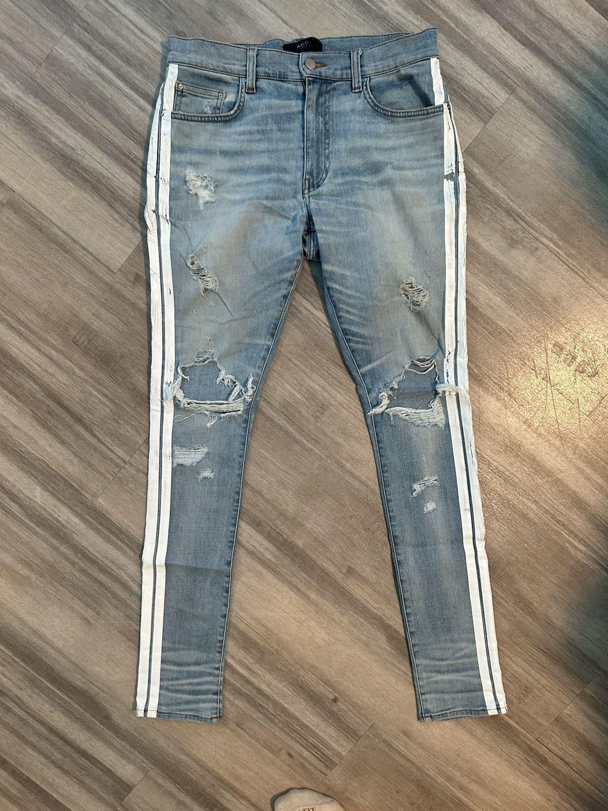 Amiri Amiri Track Denim | Grailed
