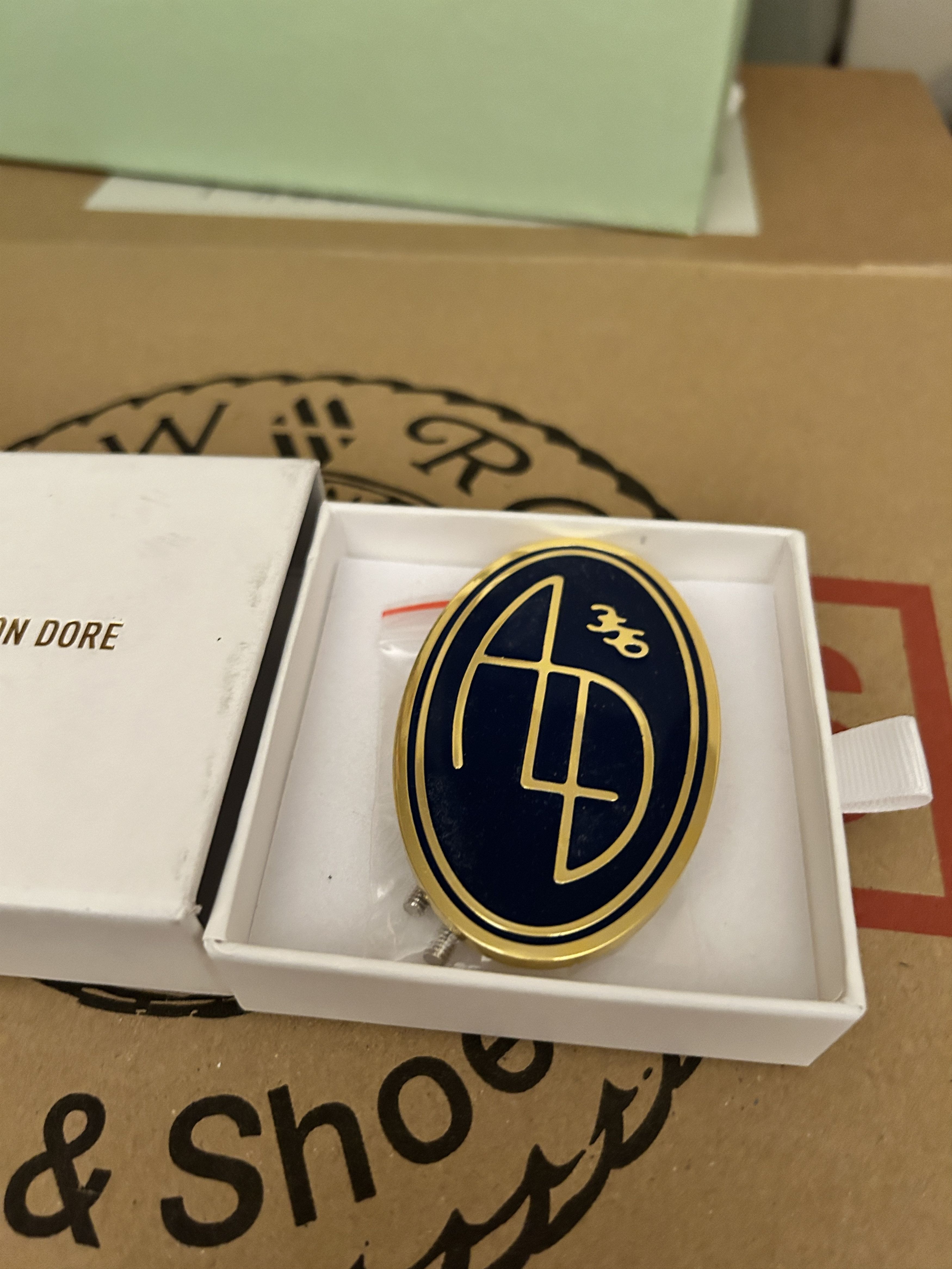 Aime Leon Dore × Porsche Design ALD / Porsche 356 Logo Grille Badge ...