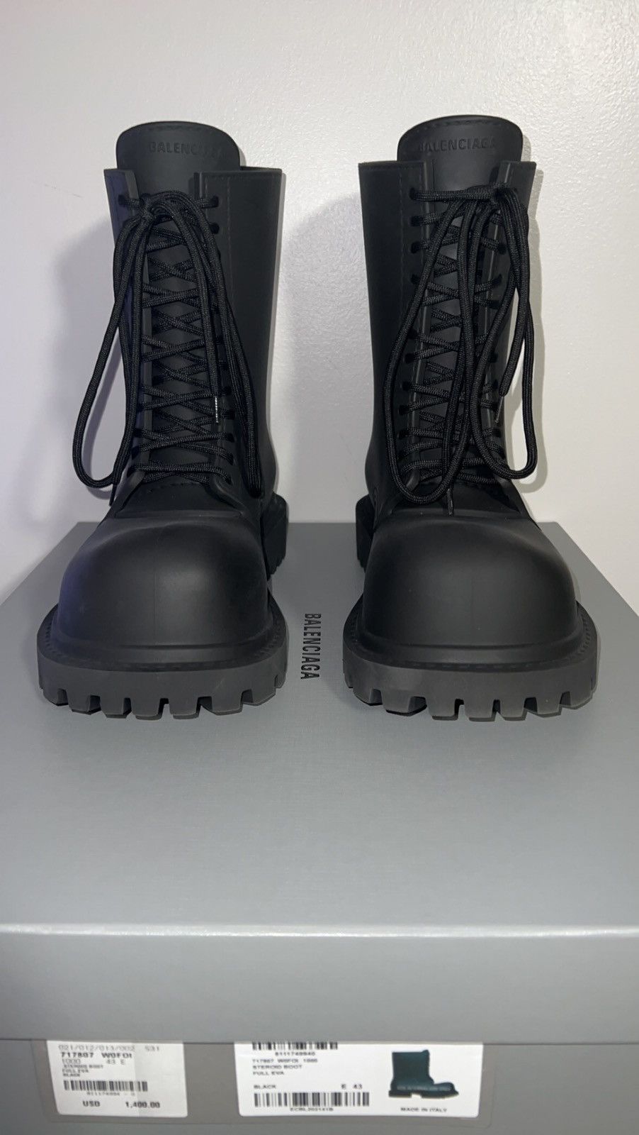 Balenciaga balenciaga steroid boots | Grailed