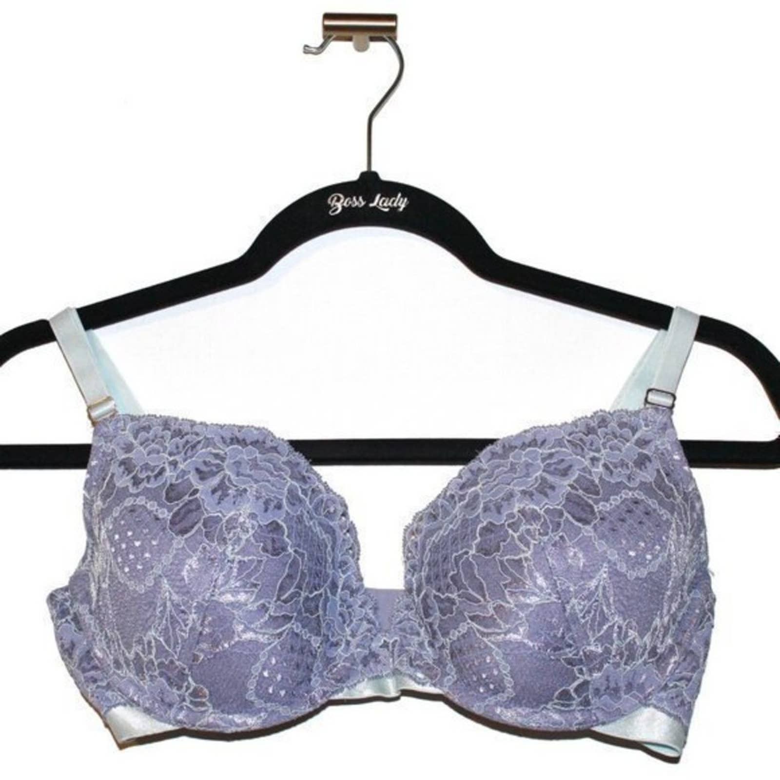 H&M H&M Purple and Blue Floral Lace Bra Size 34D | Grailed