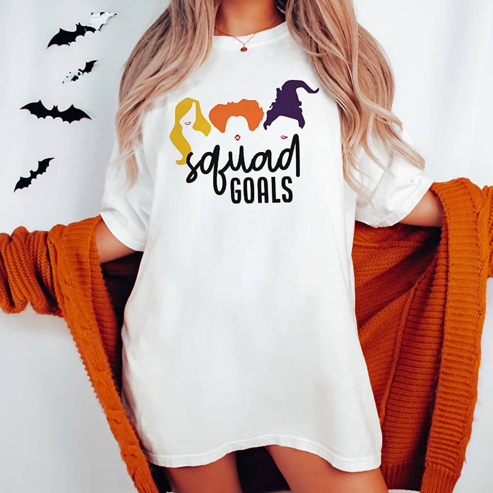 Designer ALLEY & RAE APPAREL Squad Goals Tee Shirt In White | Grailed