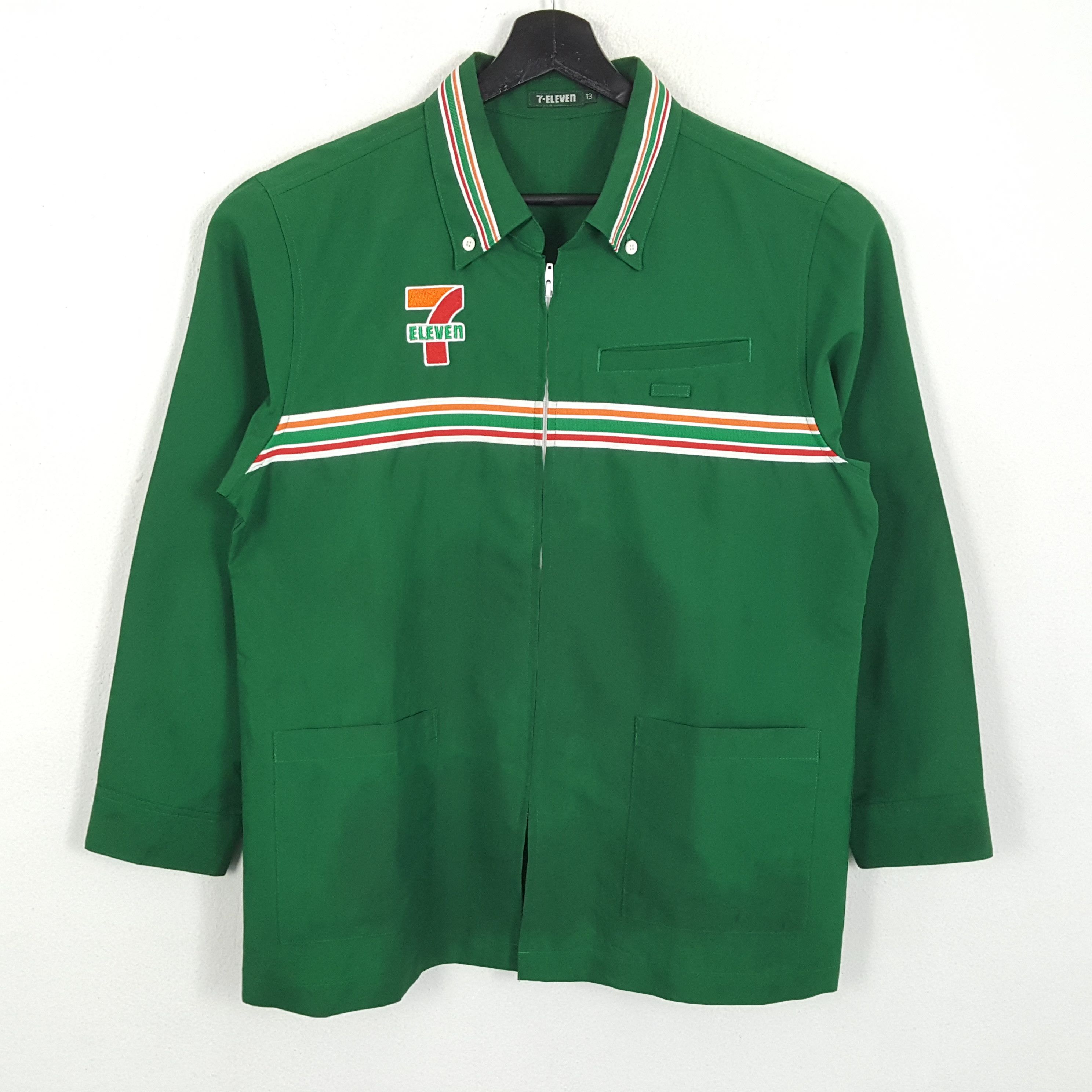 Vintage 7 ELEVEN Japanese Brand Workers Uniform Jacket | Grailed
