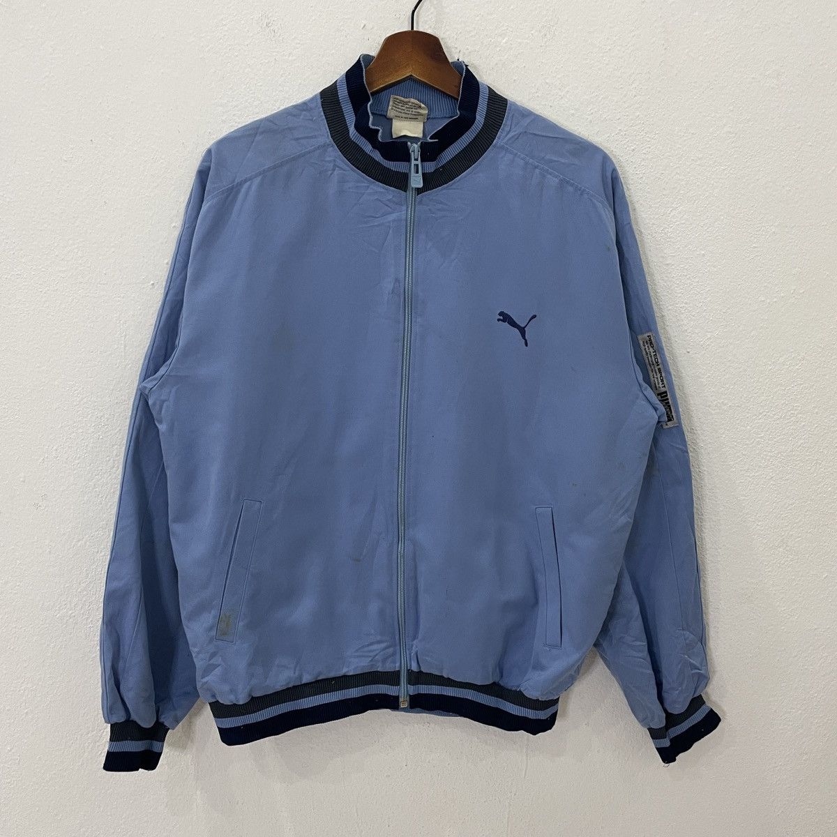 Puma × Vintage Vintage 90s Puma Embroidery Logo Jacket | Grailed