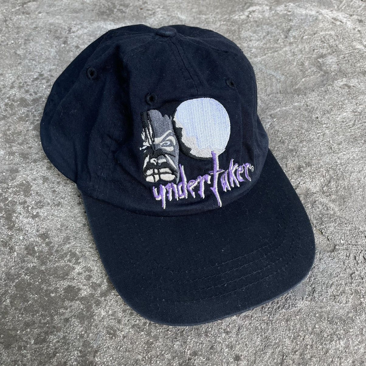 Vintage Vintage 1998 WWF Undertaker Embroidered SnapBack Hat | Grailed
