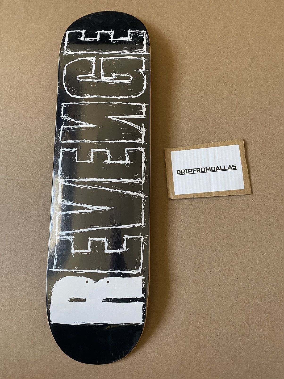 Revenge Revenge Sketch Logo Skateboard Deck | Grailed