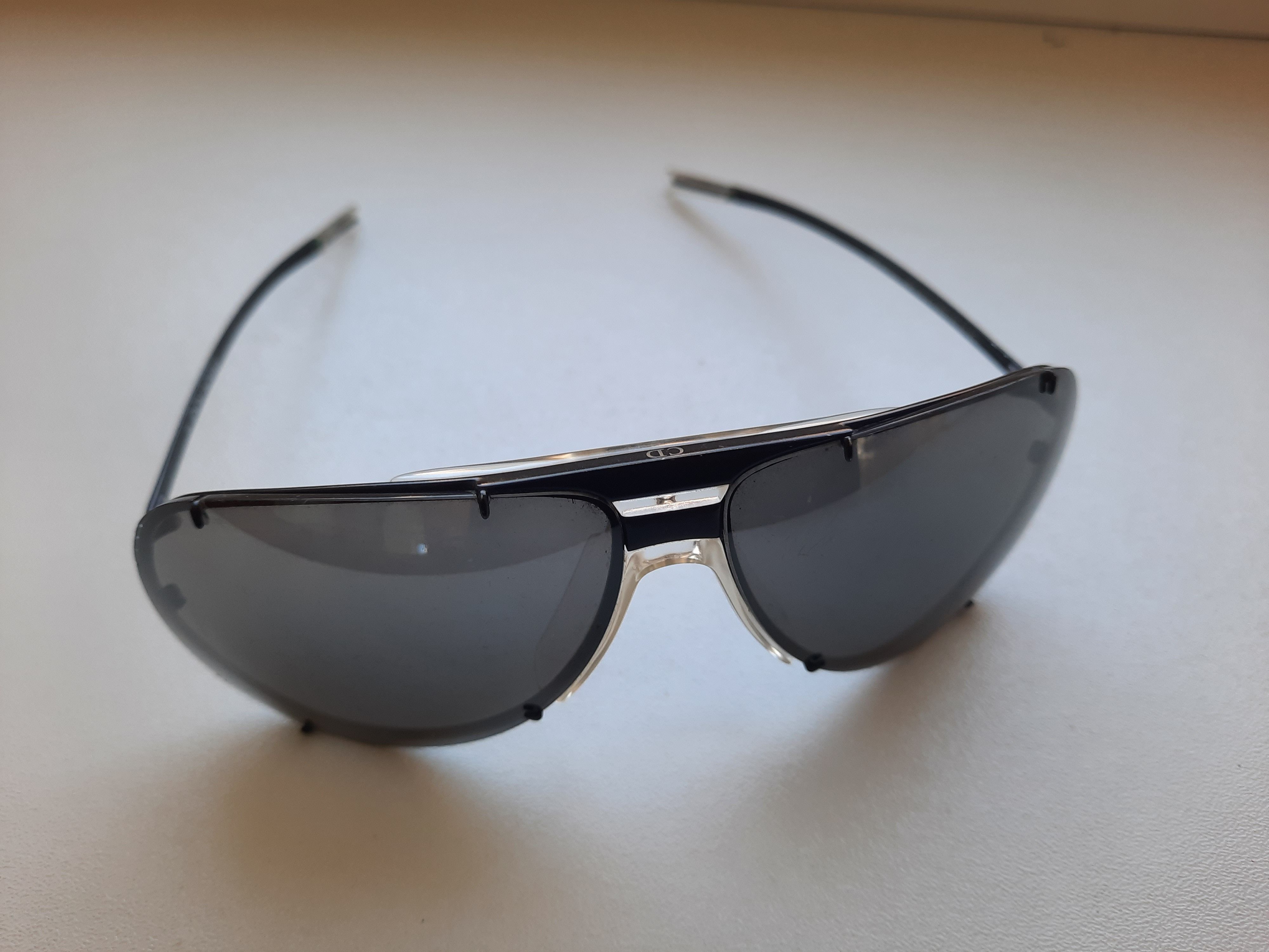 Dior SS04 Strip Dior Homme Hedi Slimane Campaign Sunglasses | Grailed