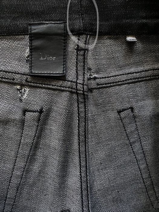 Dior Dior SS04 Waxed Strip Denim | Grailed